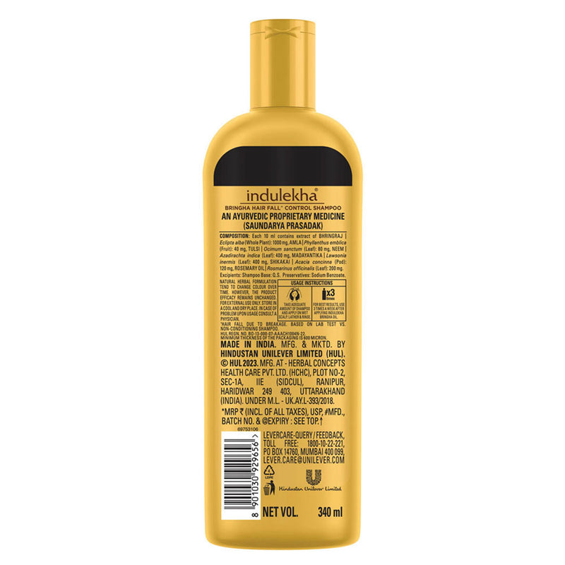 Indulekha Bringha Ayurvedic Shampoo - 340ml