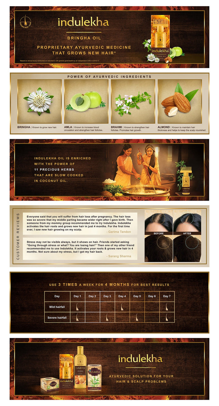 Indulekha Ayurvedic (Bringha) Hair Oil - 50ml