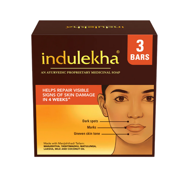 Indulekha Ayurvedic Soap 100g (Pack of 3)
